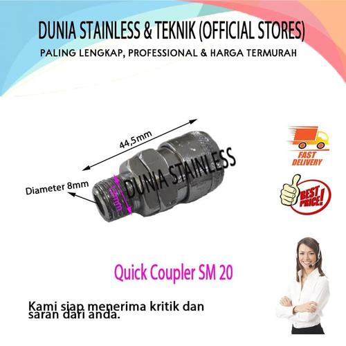 Jual Quick Coupler SM 20 - Kab. Tangerang - DUNIA SS TEKNIK Official ...