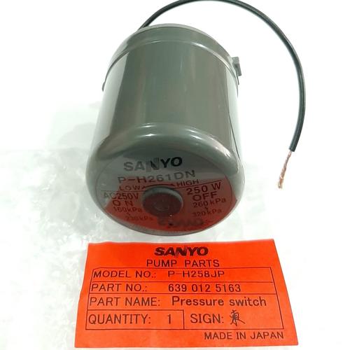 Jual Pressure Switch Otomatis Sanyo 250watt PH258JP/PH261 made in Japan - Jakarta Utara ...