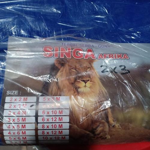 Jual TERPAL PLASTIK CAP SINGA AFRIKA A 5 2M X 3M - Kota Bandung ...