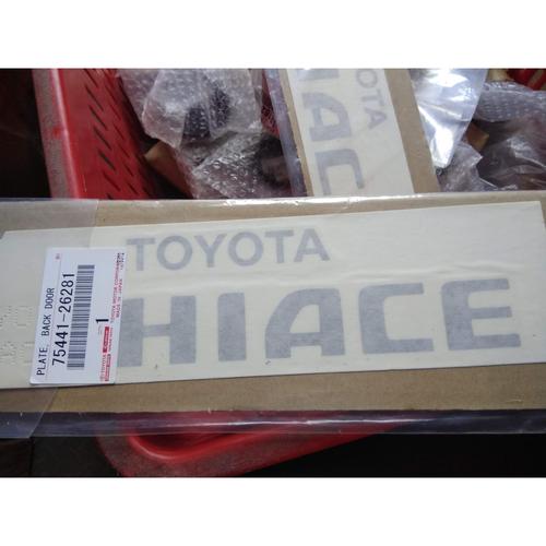 Jual Sticker Tulisan Hiace - Jakarta Pusat - CBU Part Online | Tokopedia