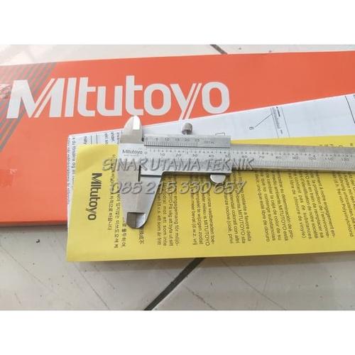 Jual Vernier Caliper Mitutoyo 300 mm Sigmat Manual12 Jangka Sorong 12 ...