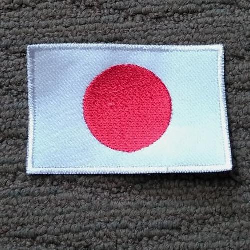 Jual Bordir Bendera Jepang Emblem Bendera Japan Patch Bendera Jepang ...