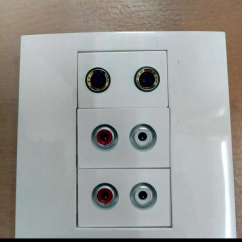 Jual faceplate stop kontak mic rca audio - Jakarta Pusat - Pedagang ...