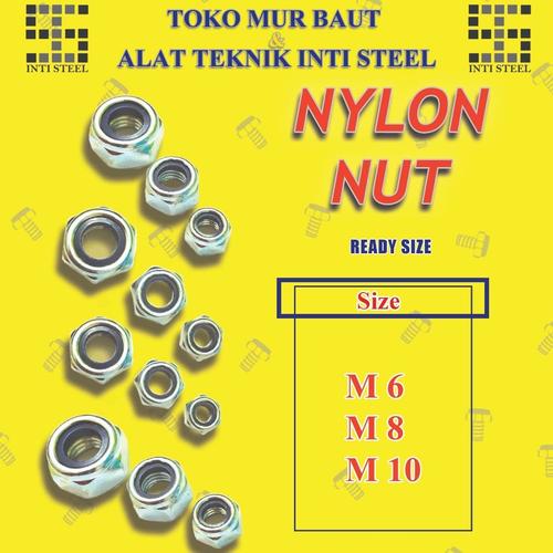 Jual MUR NILON M6 / LOCK NUT M6 GALVANIS - Kota Semarang - INTI STEEL | Tokopedia