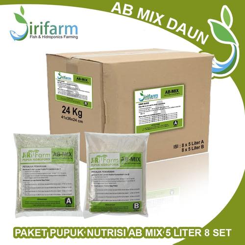 Jual Paket Pupuk AB MIX / Nutrisi / pupuk hidroponik kemasan 5 Liter 8 ...