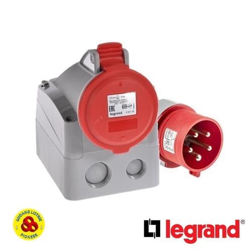 Jual LEGRAND SET 555259 Surface Mounting + 555239 Plug 3 Phase 32A IP44 ...