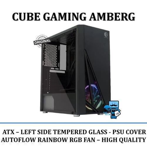 Jual Casing PC CUBE GAMING AMBERG - ATX - LEFT SIDE TEMPERED GLASS ...
