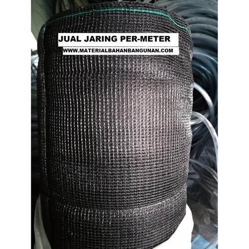 Jual Jaring Anti Serangga Hitam Garis Hijau Pemancingan Depok (Permeter ...