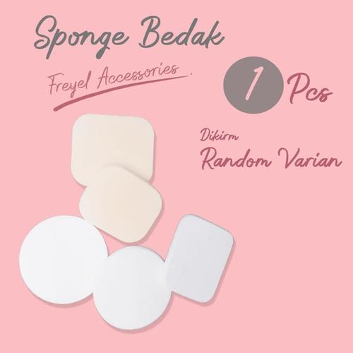 Jual FREYEL Sponge Bedak 1 Pcs - Random Beauty Powder Puff / ACC1019034 ...