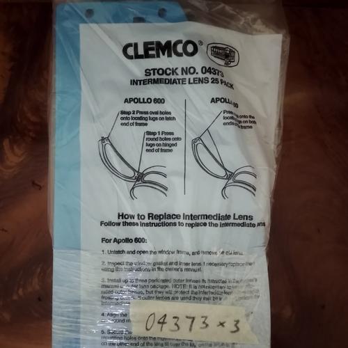 Jual Clemco Apollo 600/60 Intermediate Lenses, 25 Pack - Jakarta Timur ...