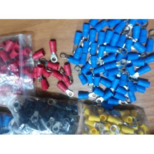 Jual skun kabel Ring O 2.5mm-4mm RVS-3.5-5 merah kuning biru hitam ...