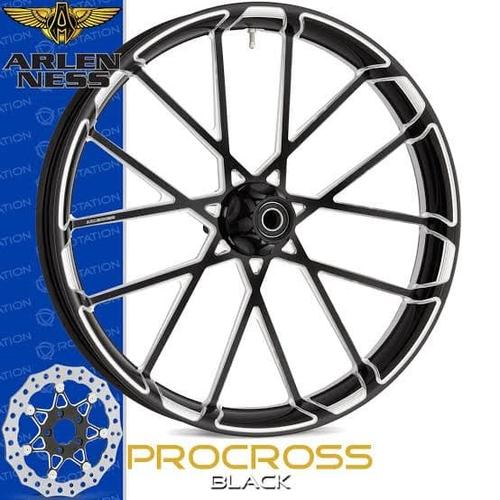 Jual Arlen Ness Procross Black Wheel 21" X 3.5" DOUBLE DISC TOURING - Kota Bandung ...