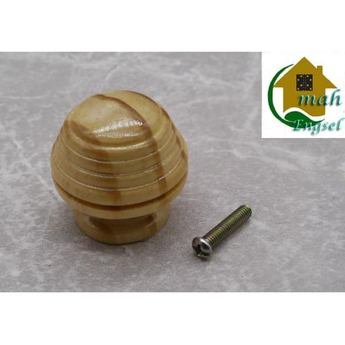 Jual Knob kayu 30 x 30 mm A.E1435 Tarikan laci cabinet handle kayu ...