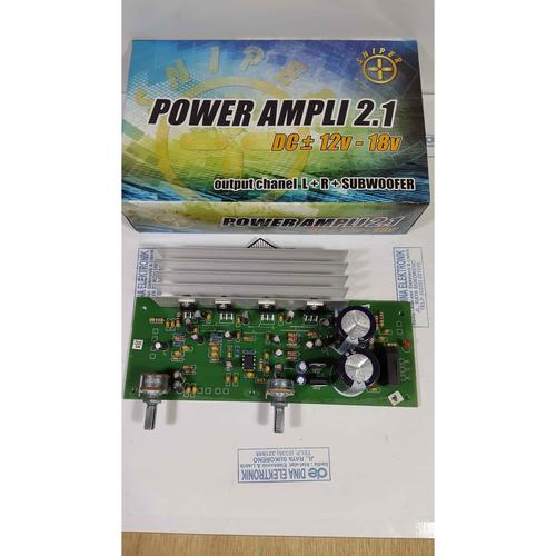 Jual KIT POWER AMPLIFIER 2.1 PLUS SUBWOOFER - Kab. Jember - DINA ...