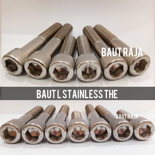 Jual Baut L Stainless M5 x 80 drat 0.8 - baut l m5x80 ss304 - Kota ...