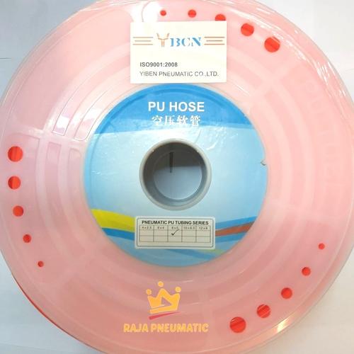 Jual SELANG ANGIN PNEUMATIC OD 8MM ID 5MM 1 ROLL 100M BAHAN PU ORANGE ...