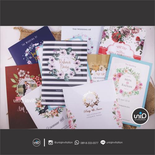 Jual Contoh / Sample Undangan Pernikahan Murah - Kota Surabaya - uniQ ...