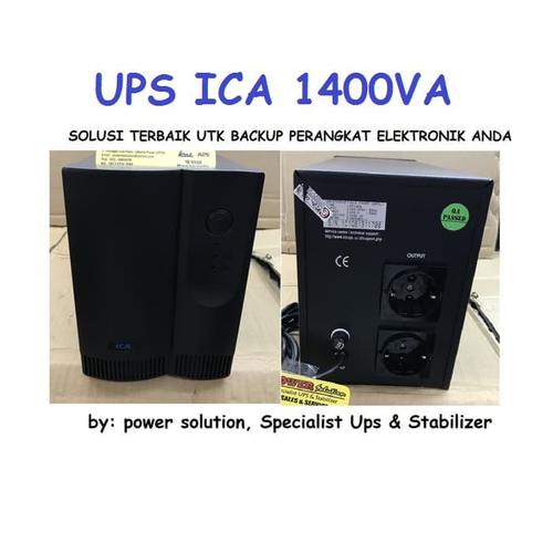 Jual UPS + STABILIZER UPS ICA CP1400 1400VA / 700W - Jakarta Pusat ...