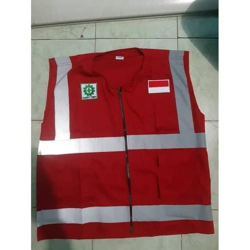 Jual Rompi safety bahan drill+logo K3 dan bendera - Jakarta Barat ...