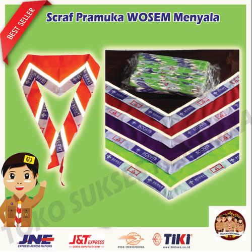 Jual Scraf pramuka wosem menyala |Scraft Pramuka |Glow in the dark ...
