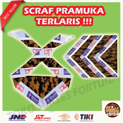 Jual SCRAF LORENG PRAMUKA MENYALA LIS WOSEM SCOUT LIMITED EDITION - Kab ...