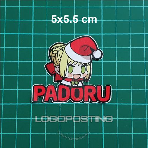 Jual PADORU - Sticker Logoposting Saber Fate/Stay Night Stiker - Kab ...