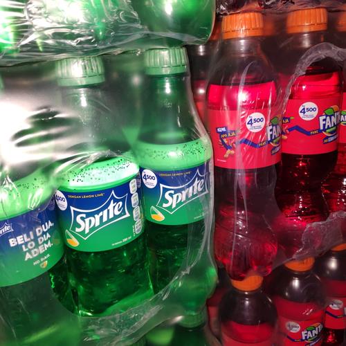 Jual Coca cola Fanta Sprite Botol Kecil Minuman Soda 12 botol - Jakarta ...