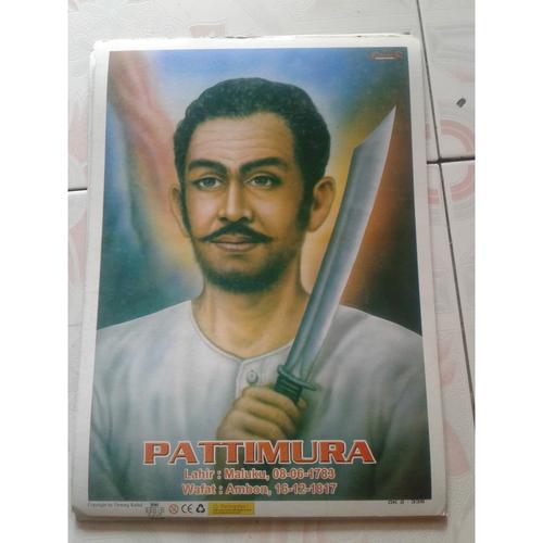 Jual POSTER PAHLAWAN PATTIMURA - Kota Surakarta - Pustaka Wahid | Tokopedia