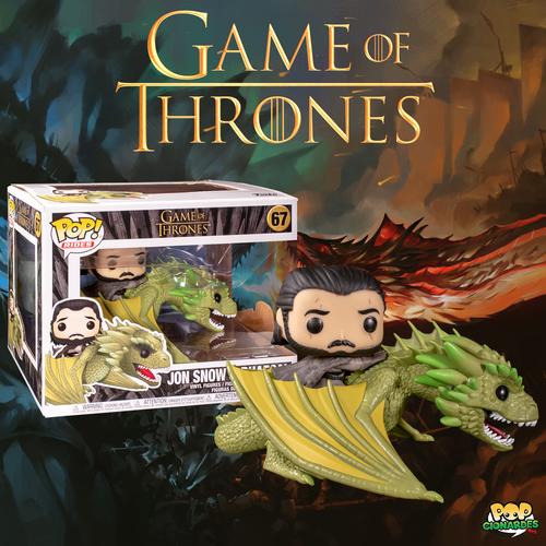 Jual Funko Pop! Game of Thrones GOT - Jon Snow with Rhaegal - Jakarta ...