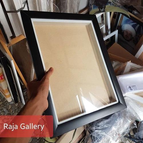 Jual Frame / Bingkai 3D 35x70cm Scrapbook / 3D - minimalis Putih ...