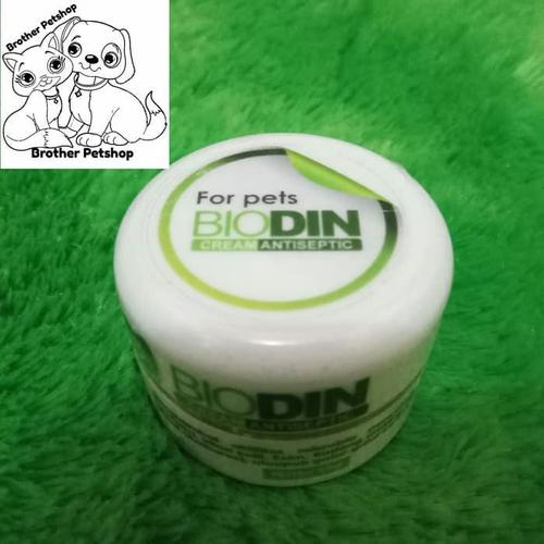 Jual Biodin Obat Cream Scabies Demodex Luka Borok Jamur Kucing Anjing ...