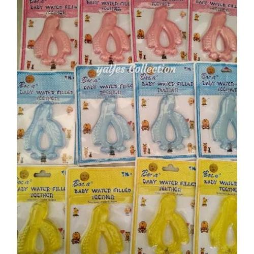 Jual Gigitan bayi karet steril water air buah soother teether penumbuh ...