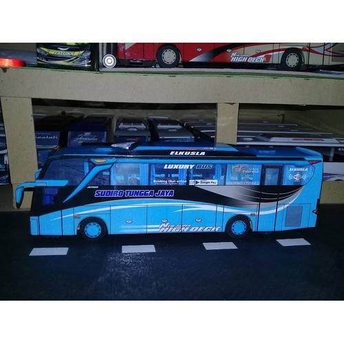 Jual Miniatur Bus STJ Sudiro Tungga Jaya SHD Biru - Kab. Kebumen ...