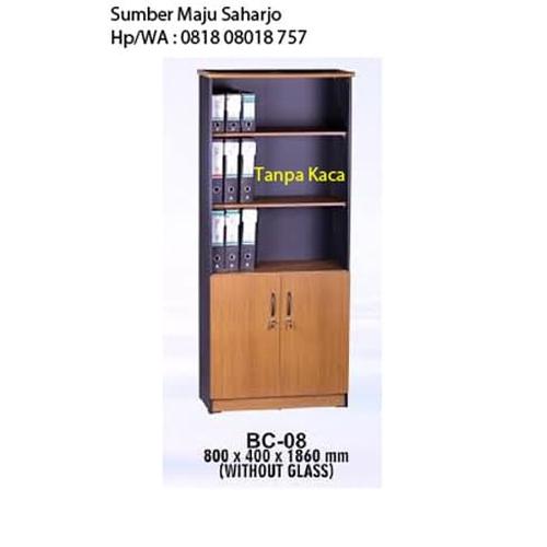 Jual Lemari Buku Kayu File Arsip Rak Odner 1/2 TERBUKA TANPA PINTU VIP ...