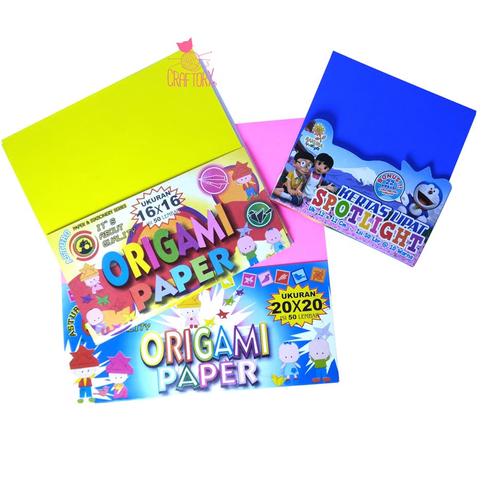Jual Kertas Origami Spotlight / Kertas Lipat - 20x20 - Kota Bandung ...