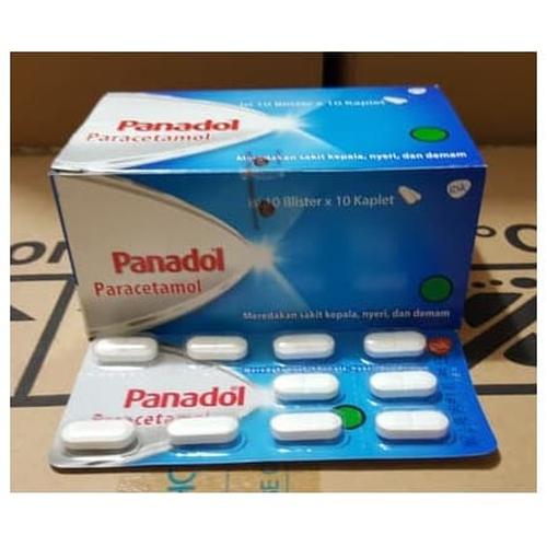 Jual Panadol Biru Paracetamol Obat Demam Pusing Sakit Gigi Kepala Nyeri ...