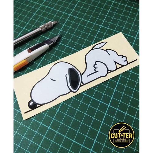 Jual cutting sticker lazy SNOOPY - Kota Tangerang Selatan - Cutter ...