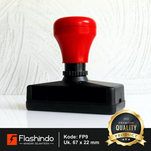 Jual Flashindo Stempel Warna Persegi Panjang Ukuran 67 x 22 mm Stempel ...
