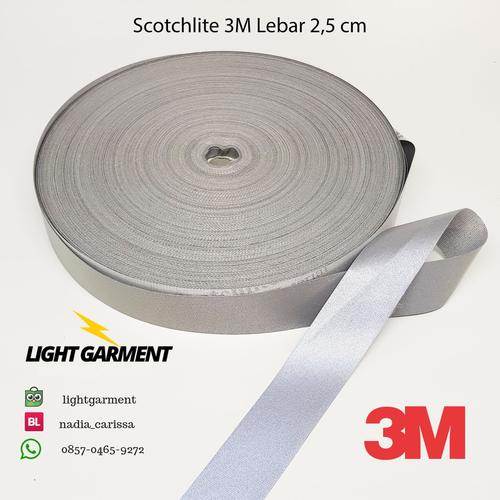 Jual pita scotlight scotlite 3M lebar 2,5m harga per m Reflektor ...