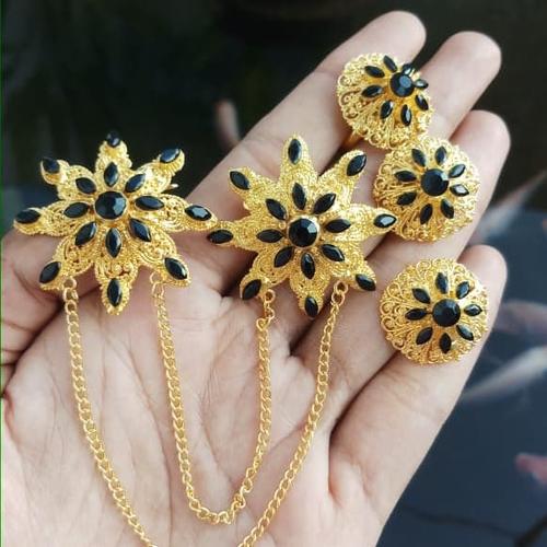 Jual SET BROS ALPAKA AKSESORIS KEBAYA BALI GA461 - Hijau - Kota ...