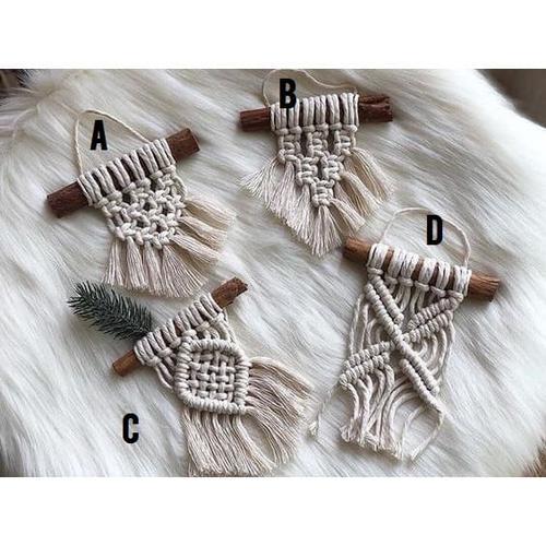 Jual macrame mini/ makrame hiasan dinding 87 - variasi A - Kab ...