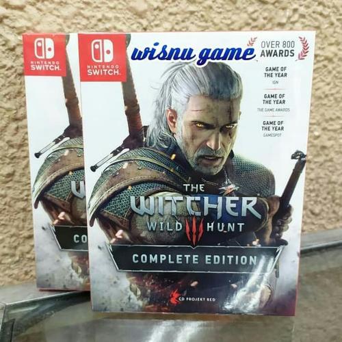 Jual Nintendo Switch The Witcher 3 Wild Hunt Complete Edition Reg Asia ...
