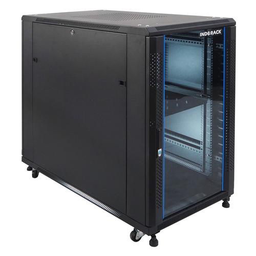 Jual CLOSE RACK 20U DEPTH 1150MM GLASS DOOR / INDORACK / RACK SERVER ...