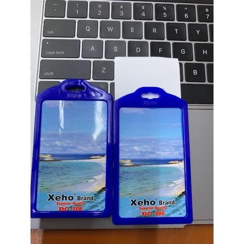 Jual id card holder name tag gantungan 2muka/sisi case - Hitam ...