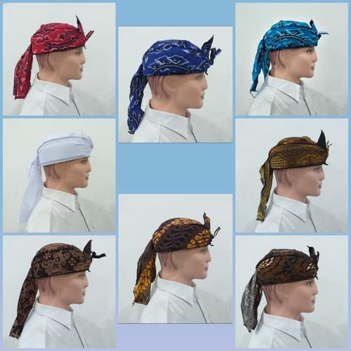Jual Topi Blankon Blangkon Tutup Motif Corak Batik Remaja Dewasa Khas ...