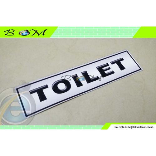 Jual stiker sticker label ruang pintu toilet - Kota Bekasi - Dunia ...