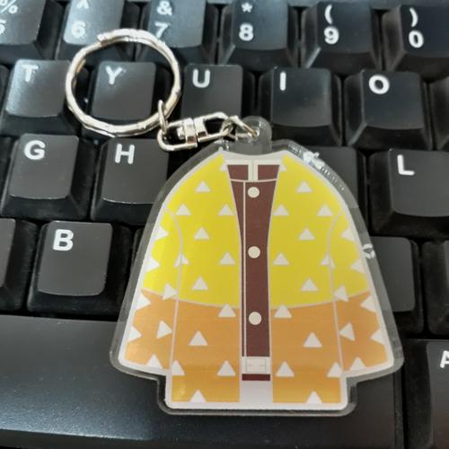 Jual Keychain Zenitsu Agatsuma - Kimetsu no Yaiba - Kimono - Jakarta ...