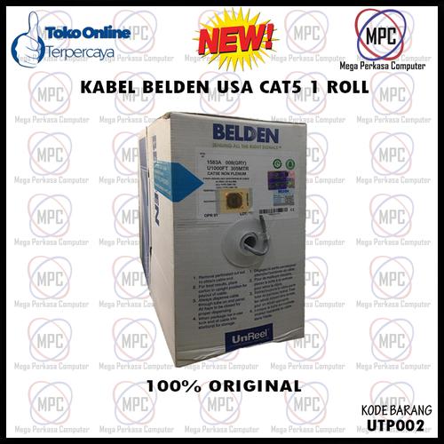 Jual Kabel Lan Belden Cat 5 Cat5 Cat5 E Original (Satu Roll) - Kota ...