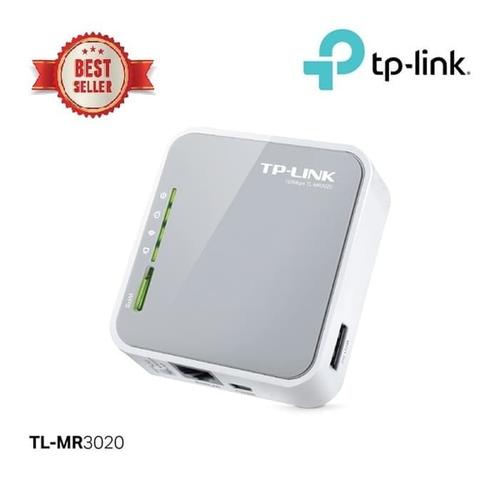 Jual TP-LINK TL-MR3020 Portable 3G/4G Wireless N Router - Kota Bandung ...