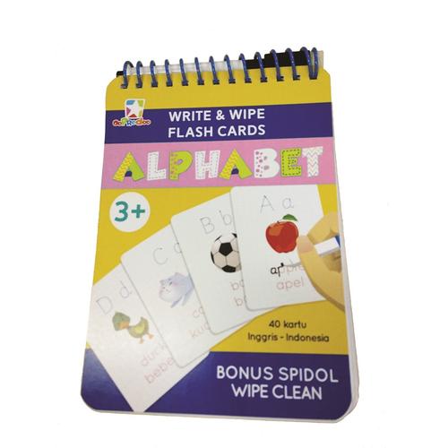 Jual Write & Wipe Flash Cards - Alphabet - Jakarta Barat - BukuGalileo ...